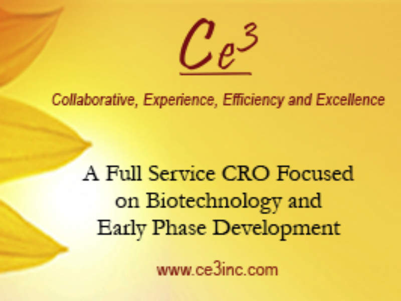 Ce3 - CRO for Early Development of First-in-Human Oncology Clinical Trials
