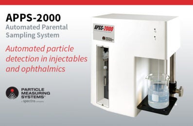 APSS-2000 Liquid Particle Counting System - Pharmaceutical Technology