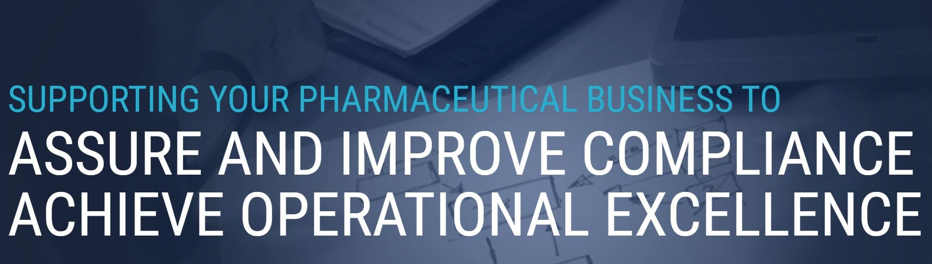 Consulting Services for Pharmaceutical Quality Management Systems