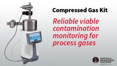 Compressed Gas Contamination Monitoring - Pharmaceutical Technology