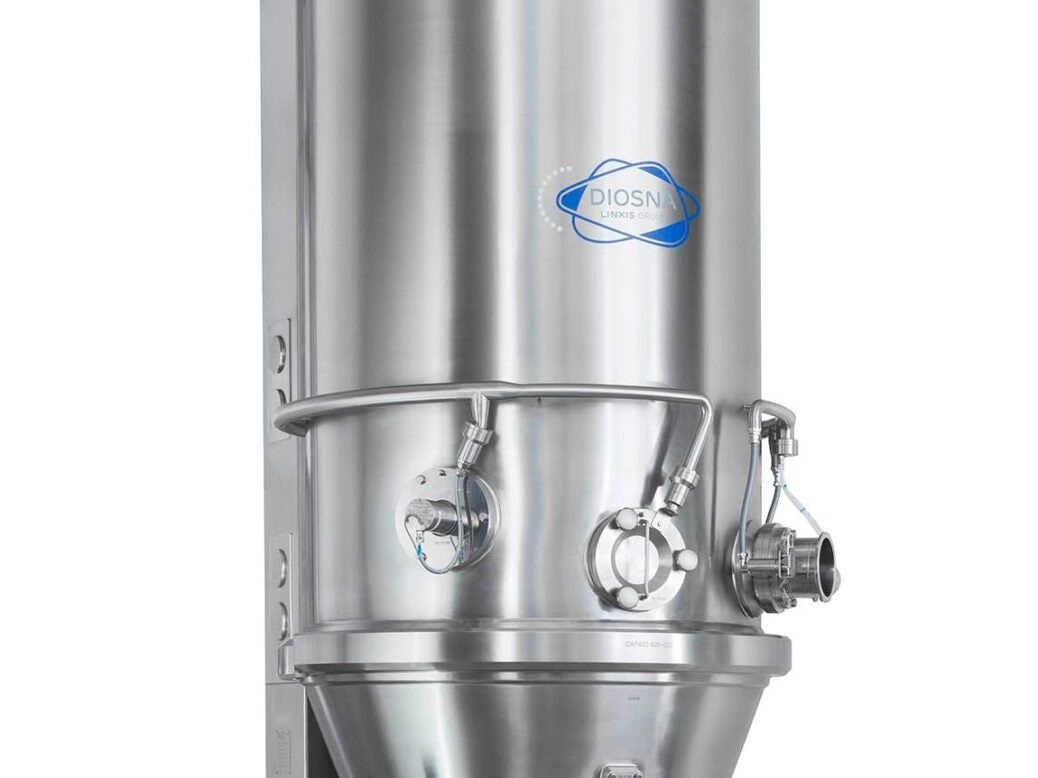 DIOSNA FLUID BED PROCESSOR – Reliable Production Scales Solution | CAP 150 - CAP 1250 ...