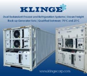 Klinge Corporation - Cold Chain Refrigerated and Freezer ISO Container Systems