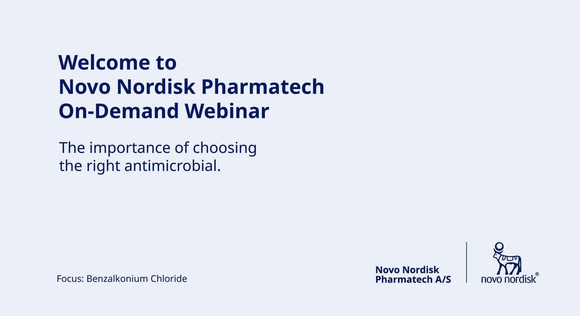 How to choose the right antimicrobial agent for a new pharmaceutical ...