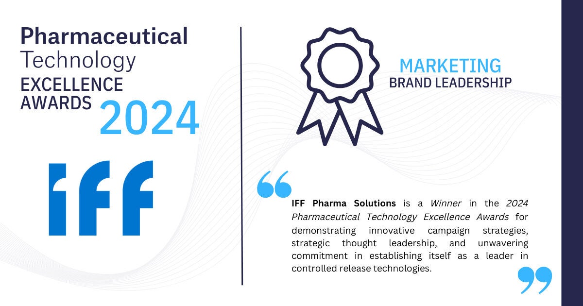 Timing is Everything: IFF Pharma Solutions' Blueprint for Innovation ...